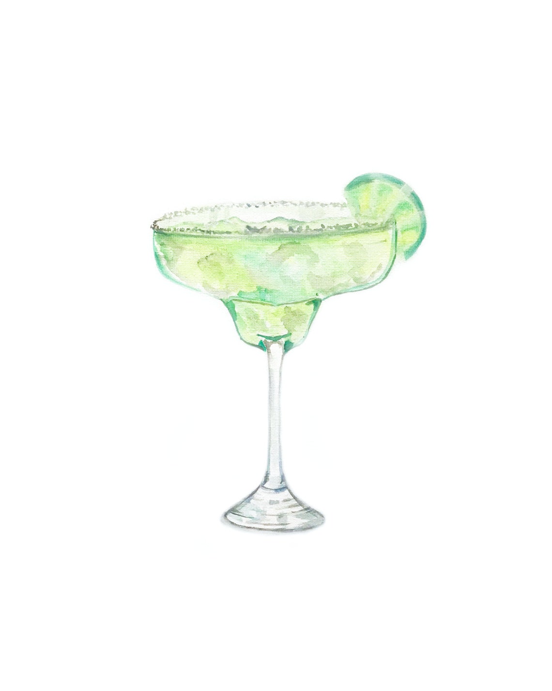 Margarita Watercolor Digital Download - Etsy