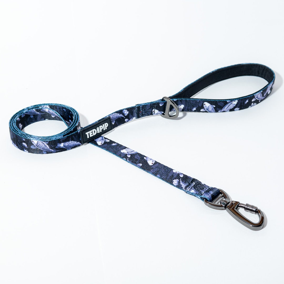 Koi Fish Tattoo Dog Lead - Ted & Pip, Fish Dog Lead, Boy Dog Lead, Pet ...