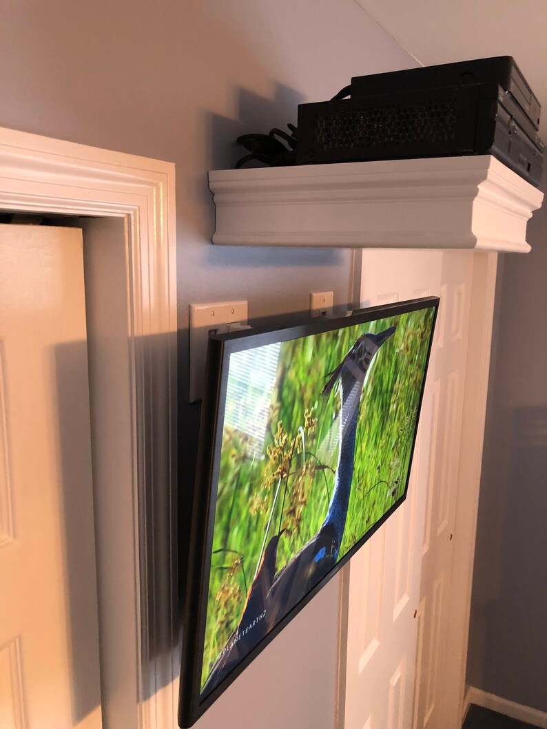 Cable/satellite Box TV Floating Shelf - FREE SHIPPING - Etsy