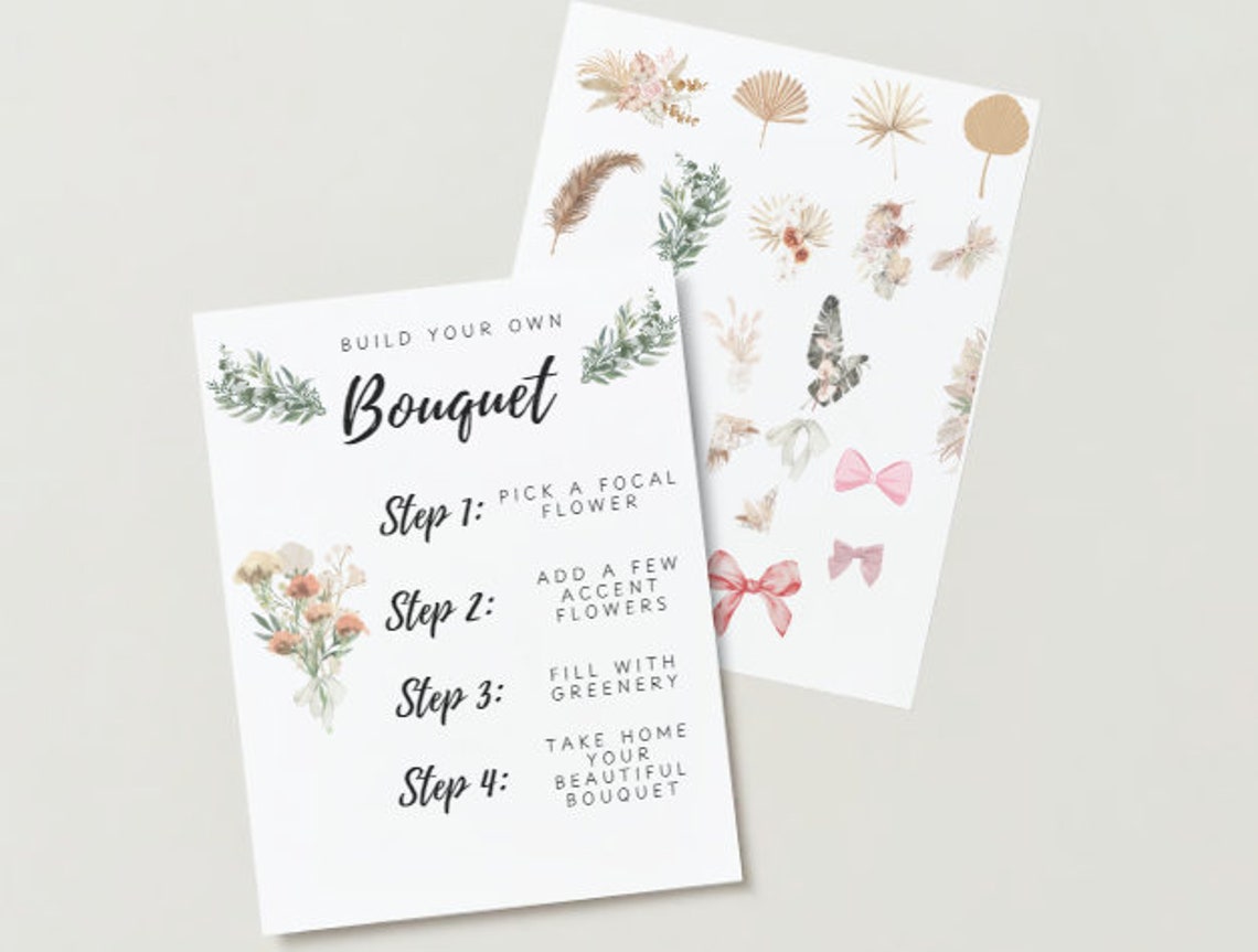 Flower Bar Sign - Etsy