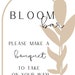 Bloom Bar Sign Bridal Shower Baby Shower - Etsy