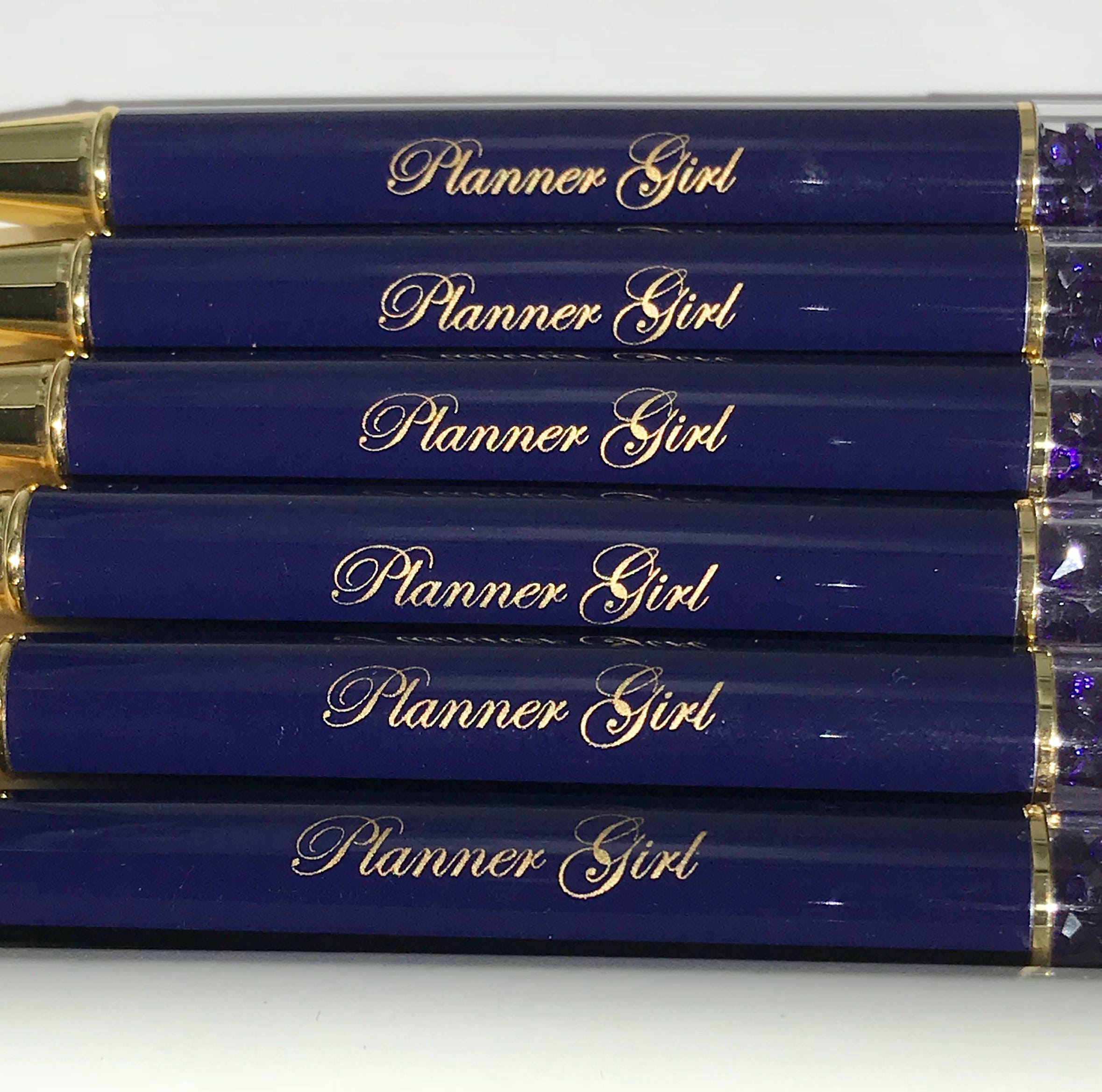 Planner Girl Custom Designed Crystal Pen With Quote - Etsy