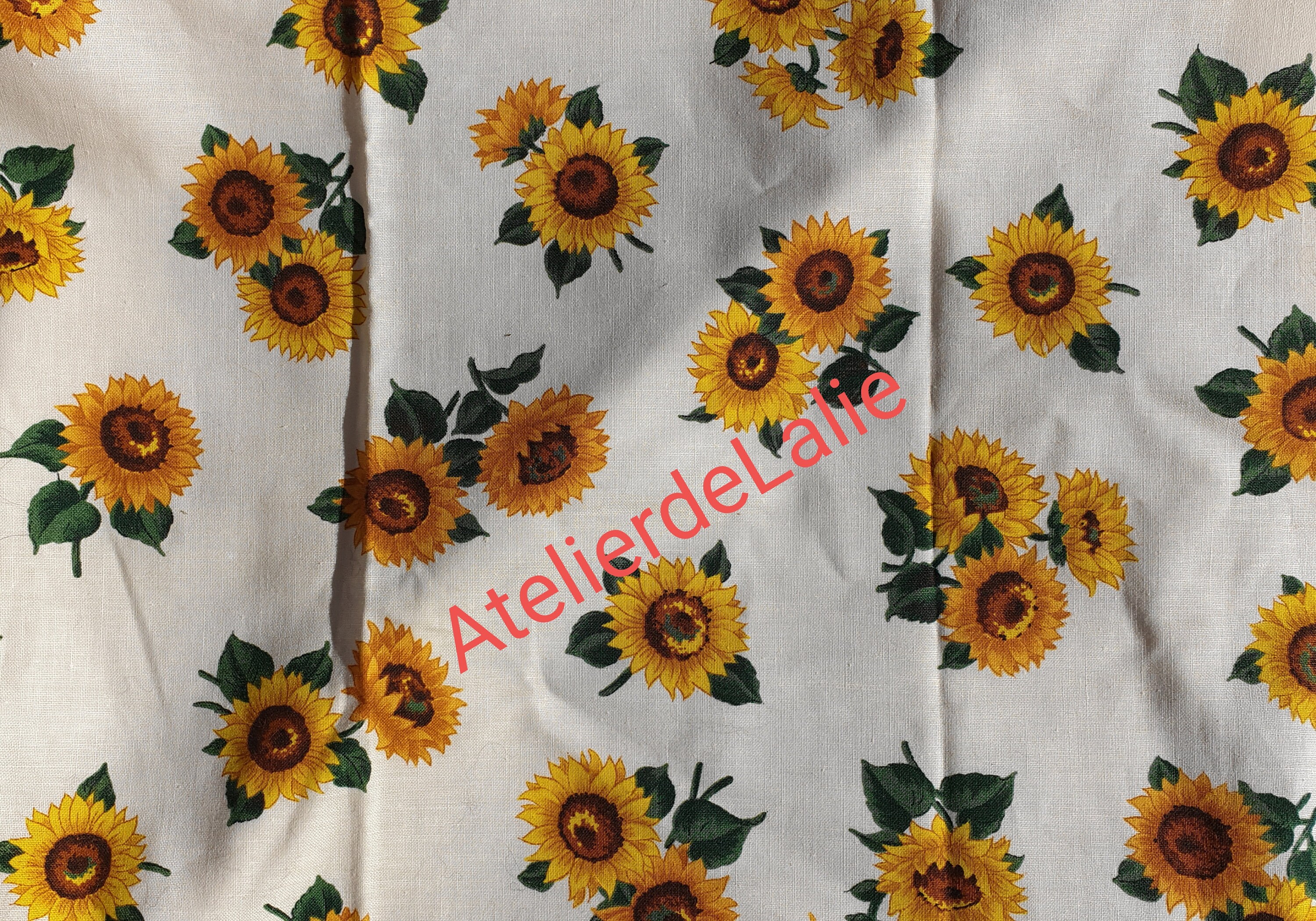 Sac fait main en toile écru réversible avec poche externe - Etsy France