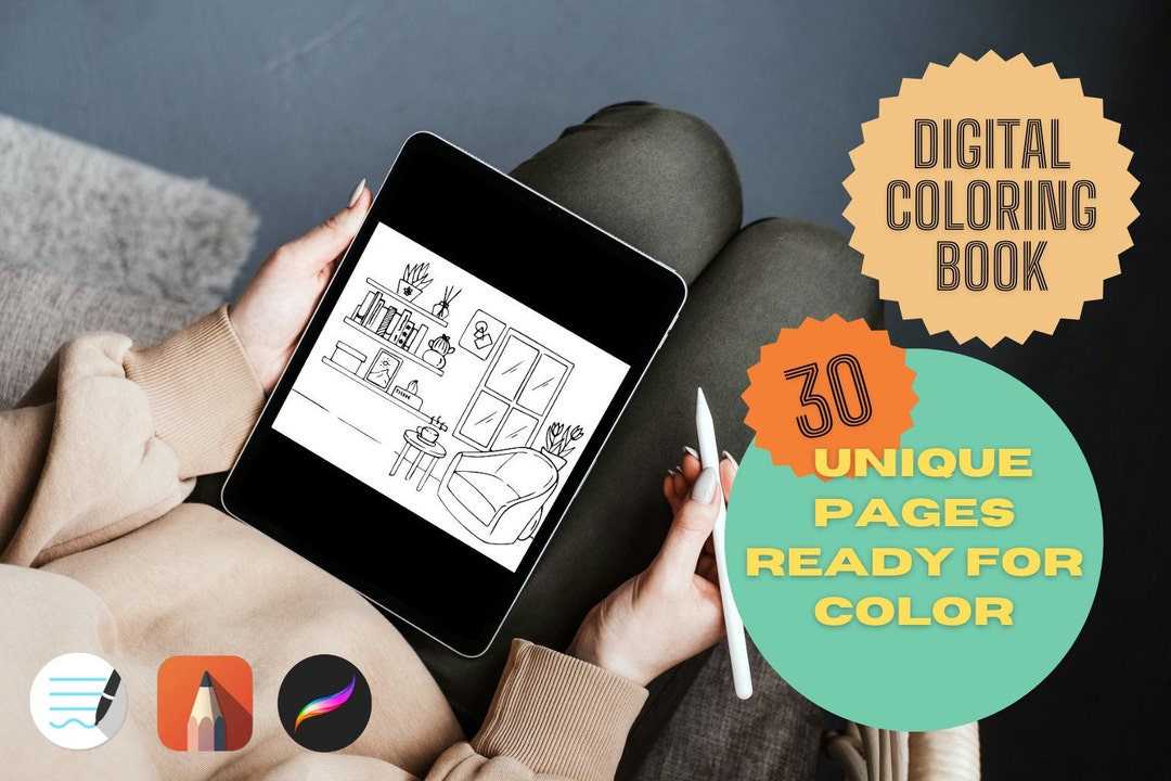 30 Coloring Pages for Adults Printable Instant Digital Download ...