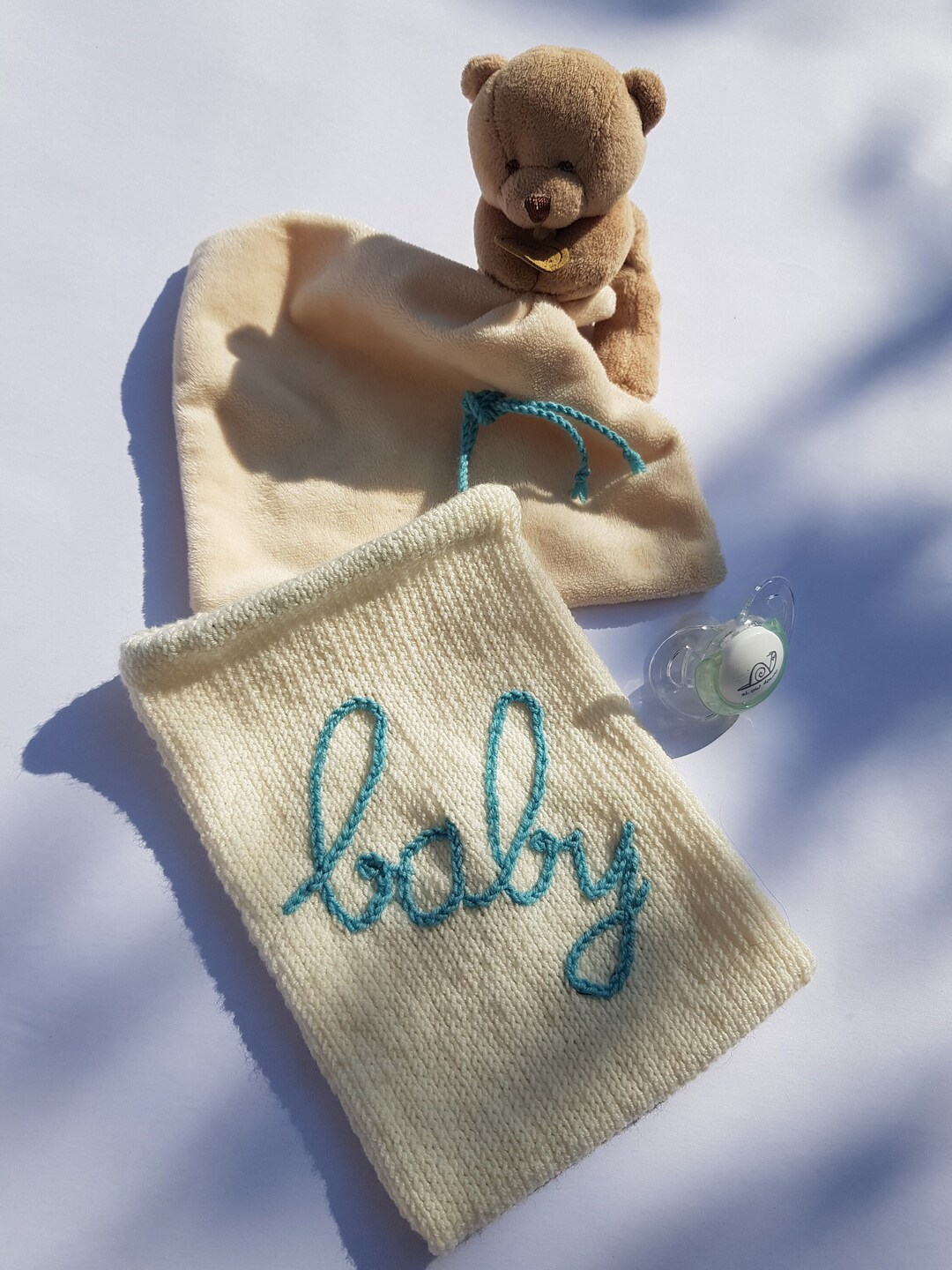 Knitted Pouch for Storing Baby's Little Things - Etsy