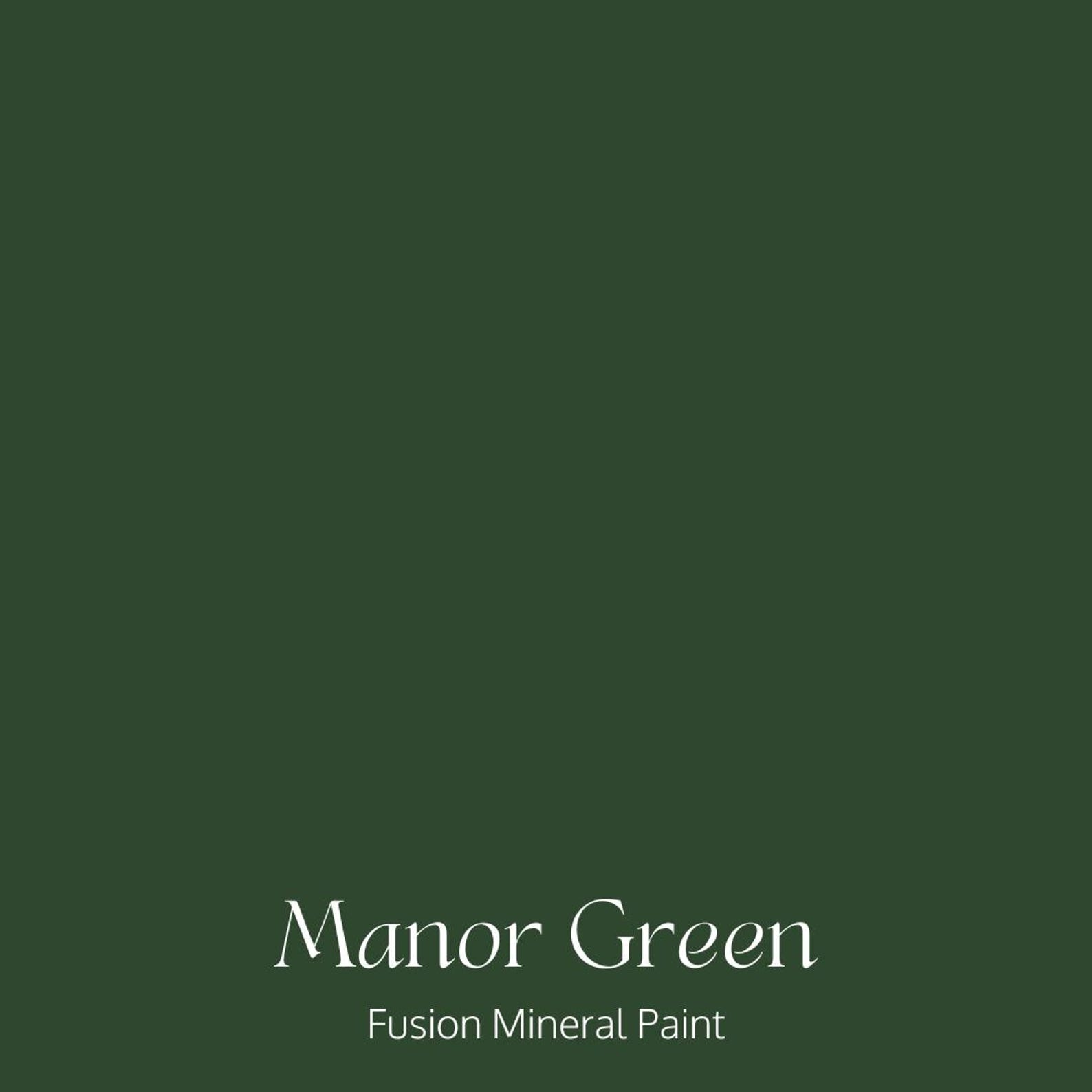 DISCOUNTED Fusion Mineral Paint Color: Manor Green Acrylic Resin Paint ...