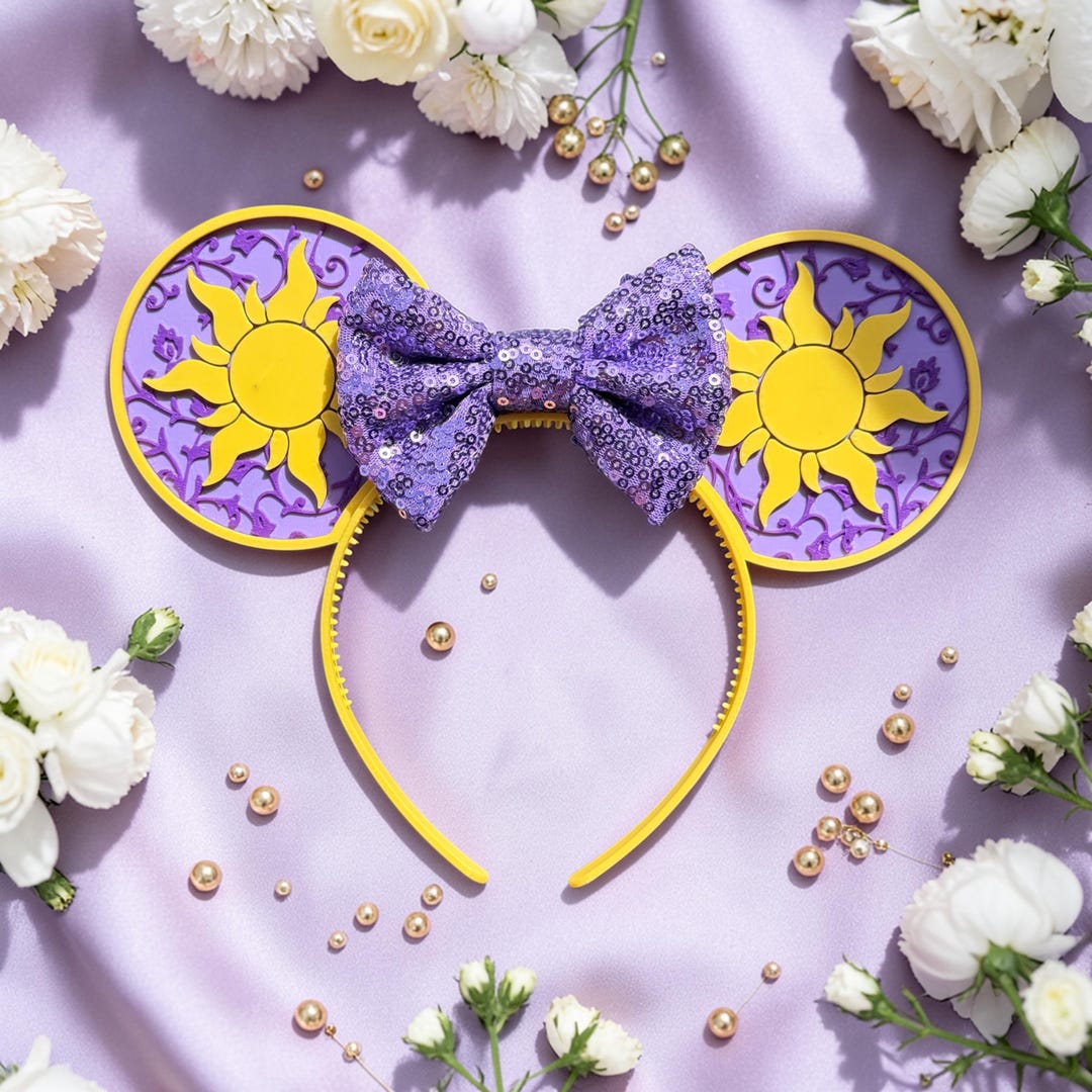 Rapunzel Inspired Mouse Ears Tangled Accessories - Etsy