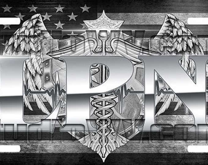 CNA Nurse Custom License Plate Personalized License - Etsy