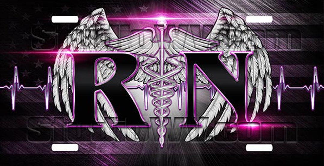 RN - Custom License Plate - Personalized License Plate - EMT ...