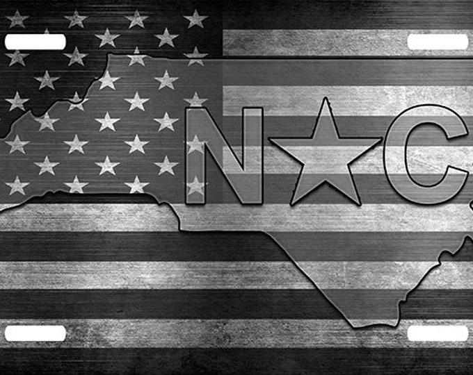 American Flag Custom License Plate Custom Car Tag - Etsy