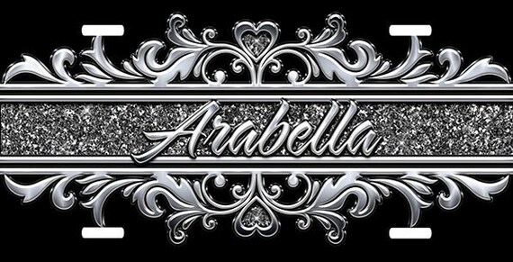 Custom License Plate Personalized Plate Your Text/any Name - Etsy