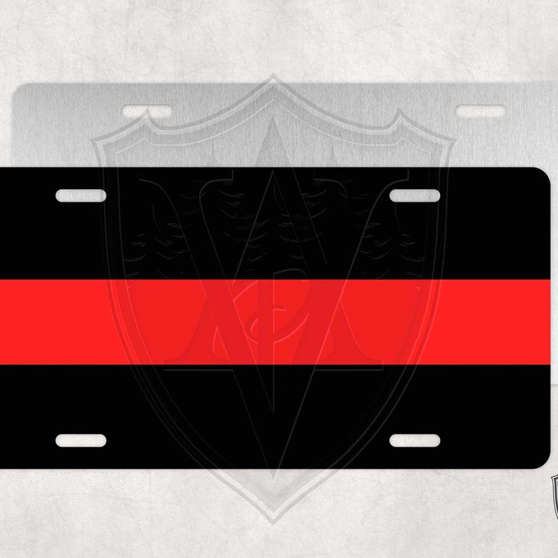 Vanity Plates Firefighter - Etsy