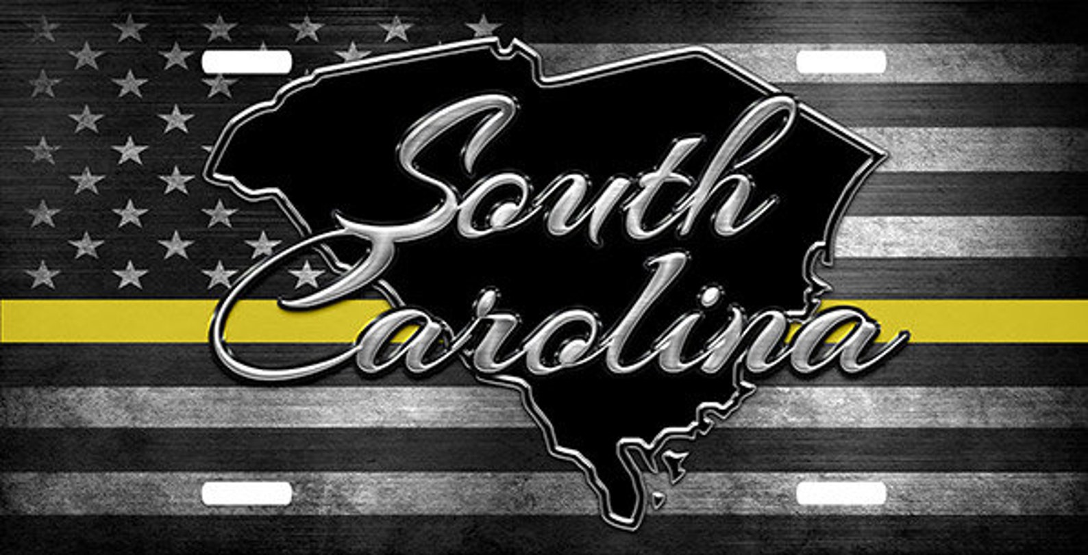 South Carolina license plate Custom License Plate Chevy | Etsy