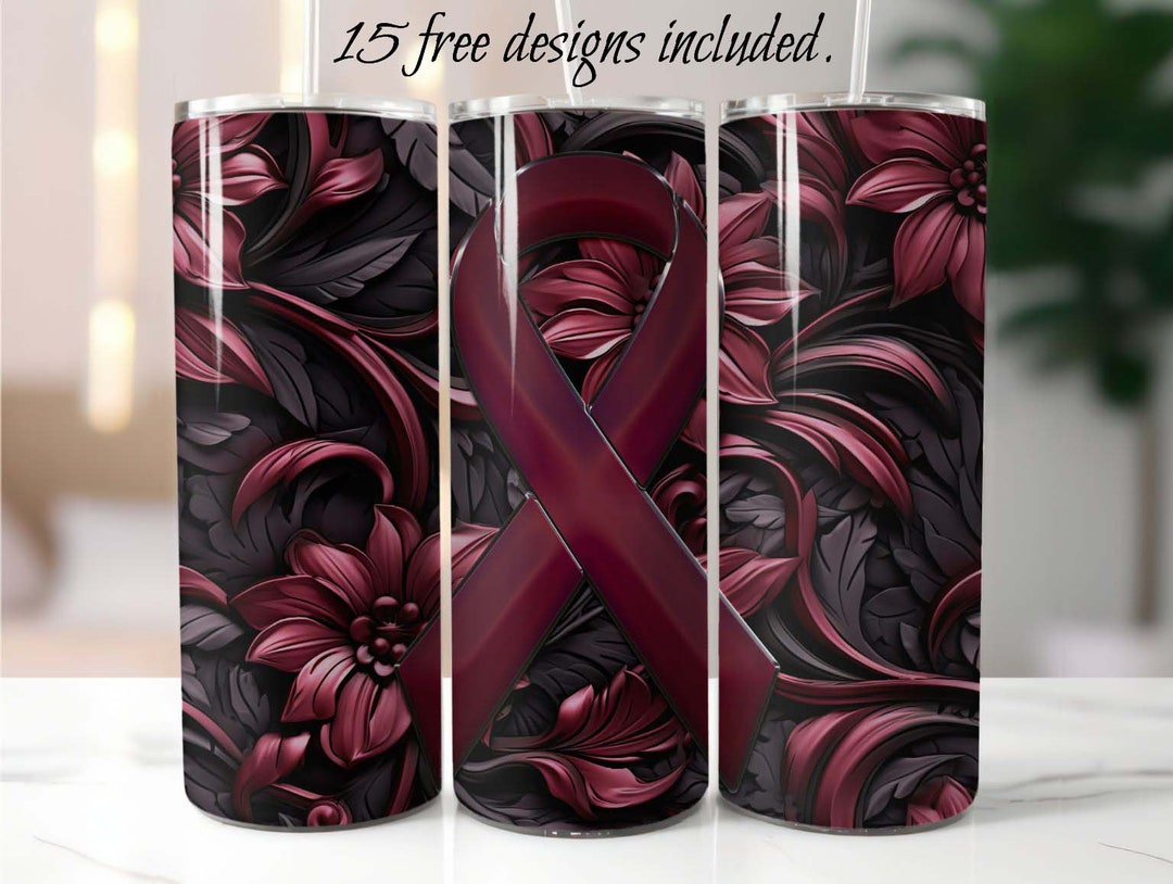 Sickle Cell Anemia Awareness 20 Oz Skinny Tumbler Sublimation Design ...