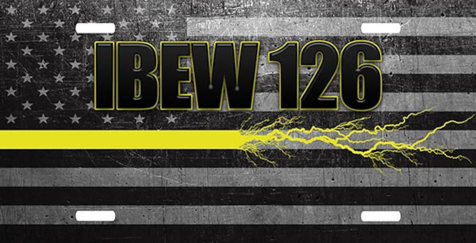 Lineman Custom License Plate Electrician IBEW - Etsy