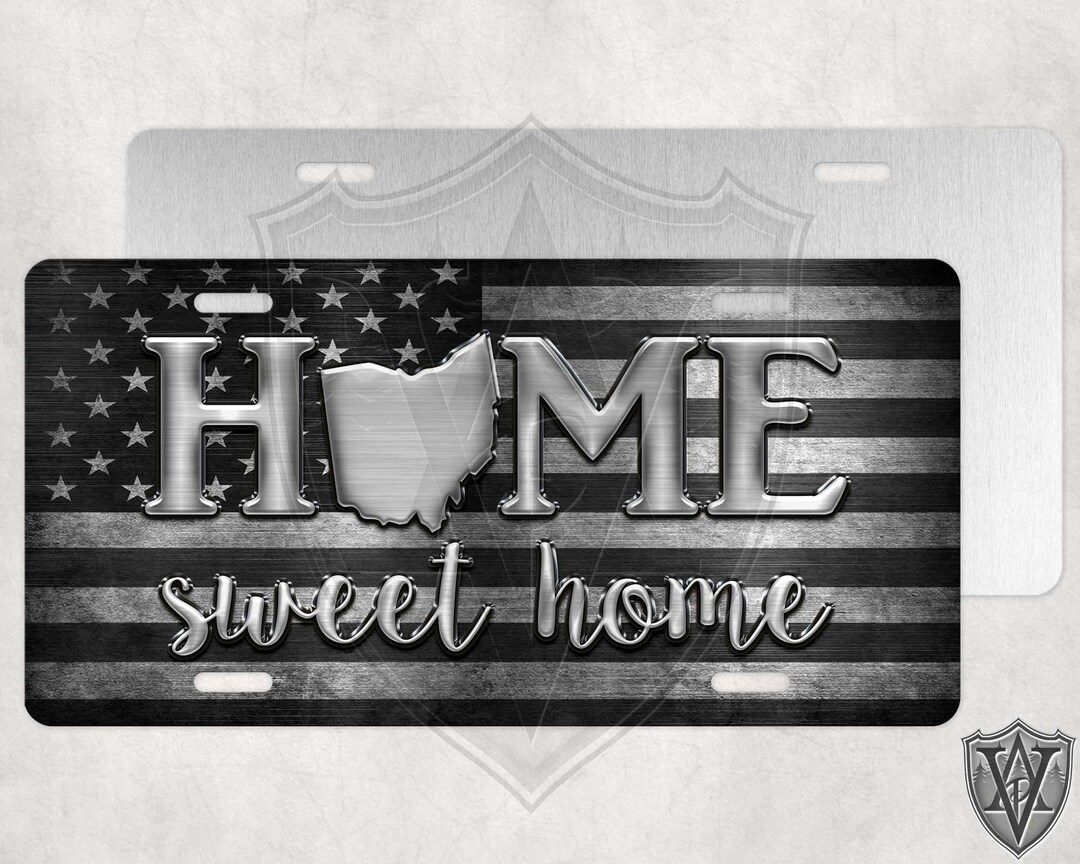 Ohio - Custom License Plate - Personalized License Plate - Ohio Home ...