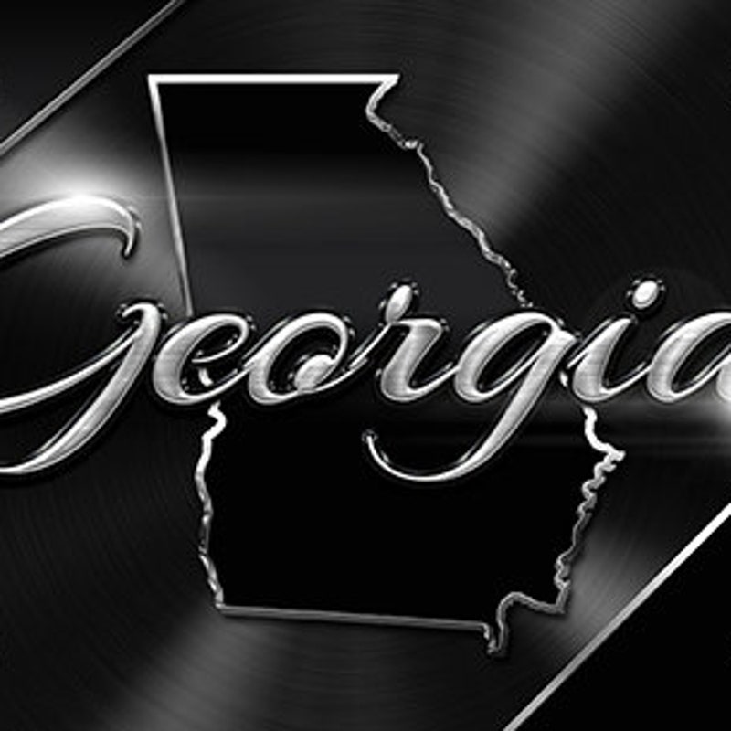 Georgia State Plate - Etsy