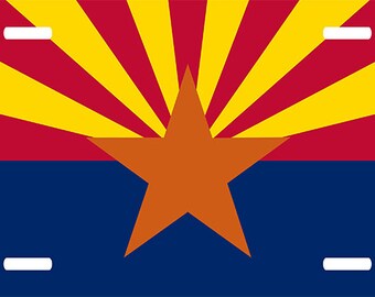 Arizona Custom License Plate Personalized License Plate - Etsy