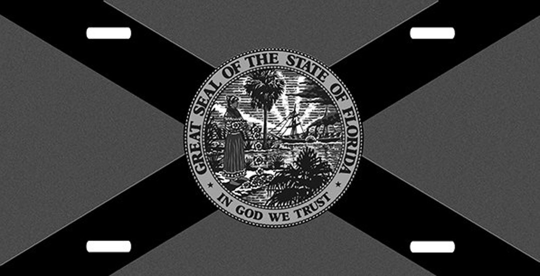 Florida Custom License Plate Custom Car Tag Personalized License Plate ...