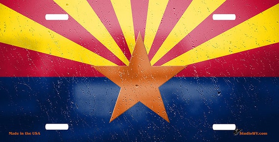 Arizona Custom License Plate Custom Car Tag Personalized - Etsy
