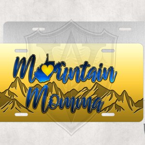 WV - West Virginia - State - Custom License Plate - Custom Car Tag ...