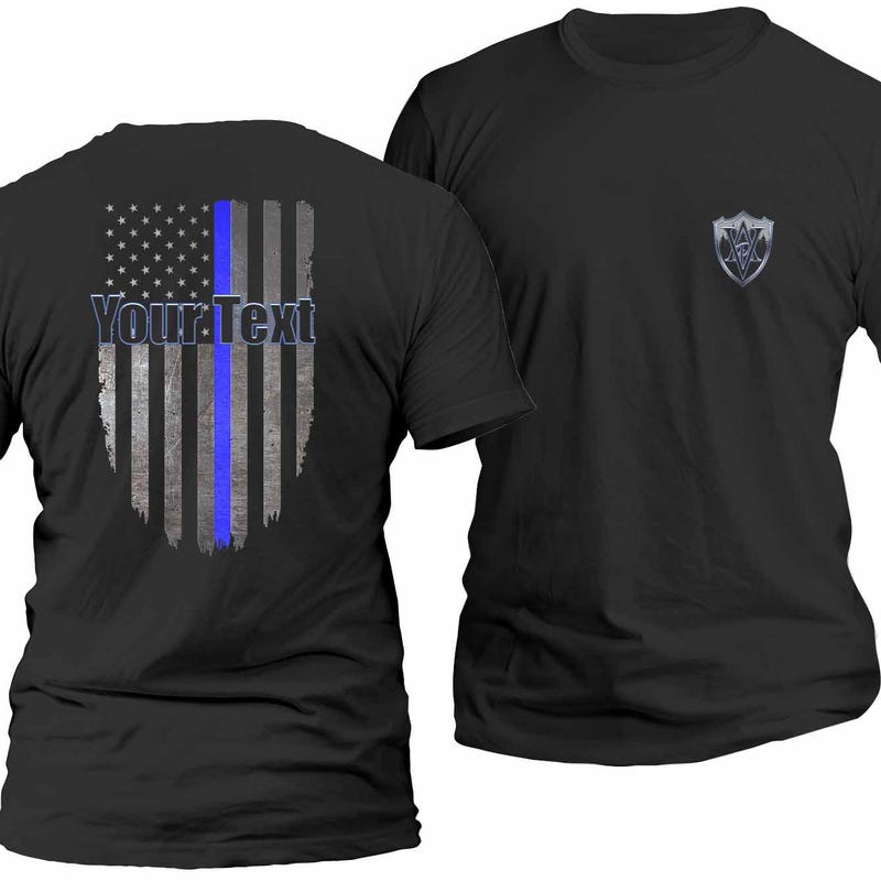 Blue Line Shirts - Etsy