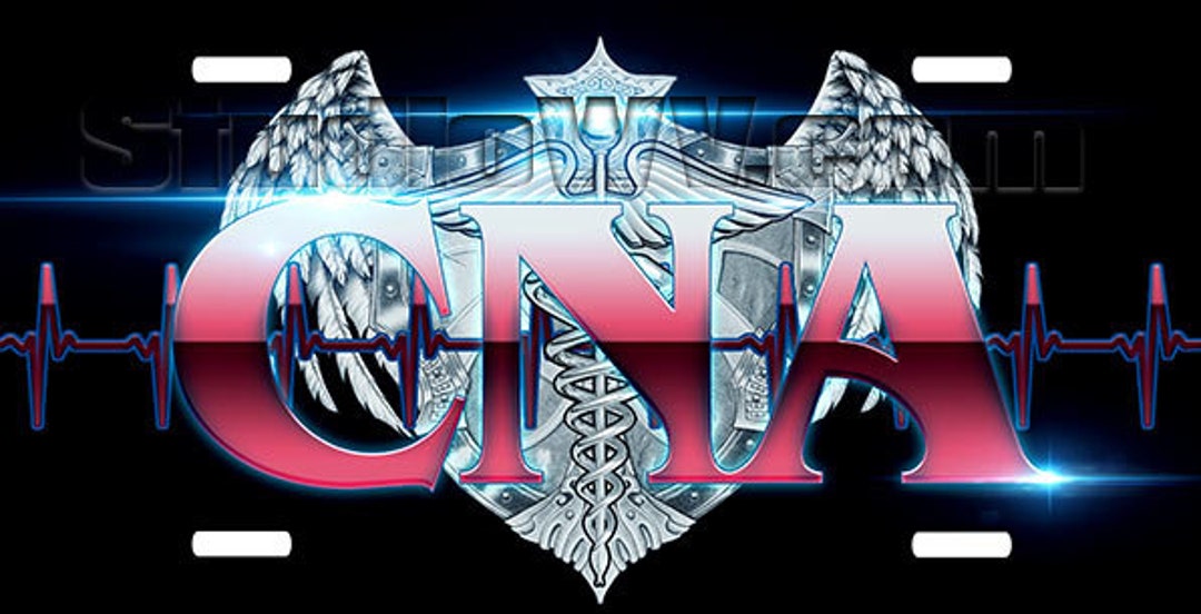 CNA - Nurse - Custom License Plate - Personalized License Plate - Nurse ...