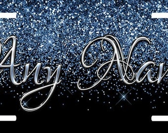 Neon Plaid Printed Aluminum License Plate Custom Plate Vanity Plate for ...