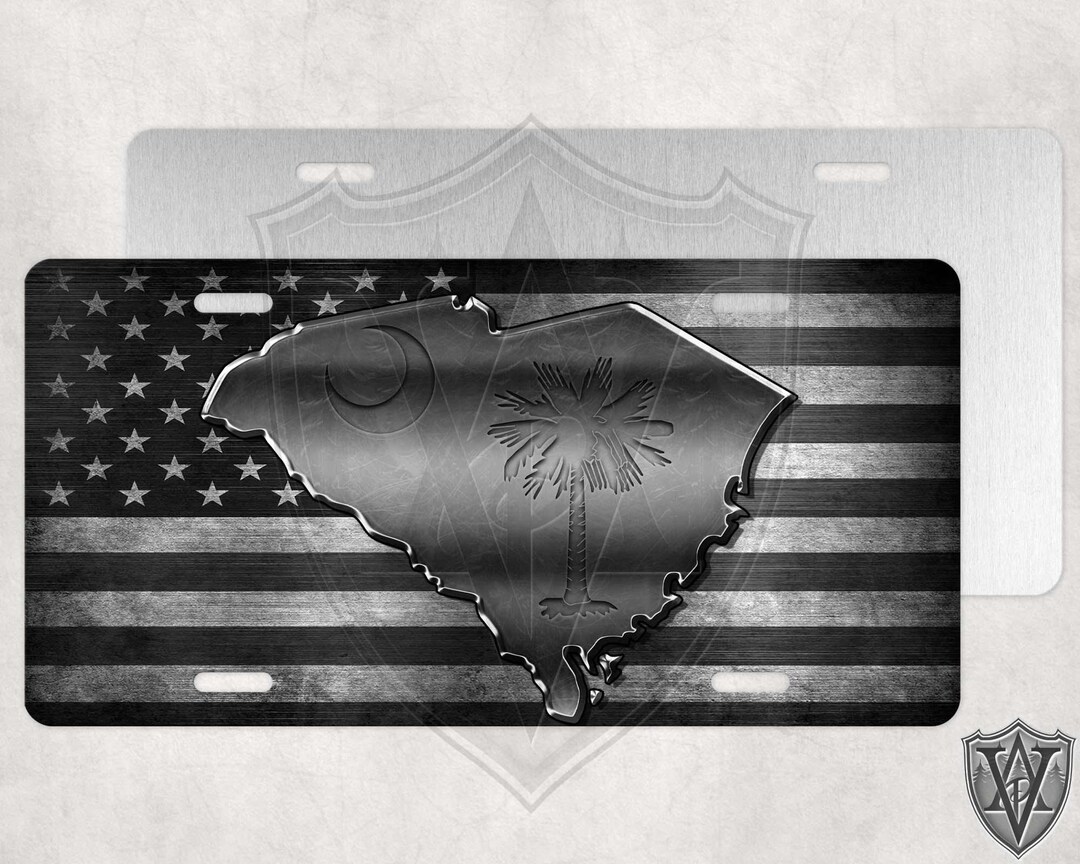 South Carolina - SC State - Custom License Plate - Custom Car Tag ...