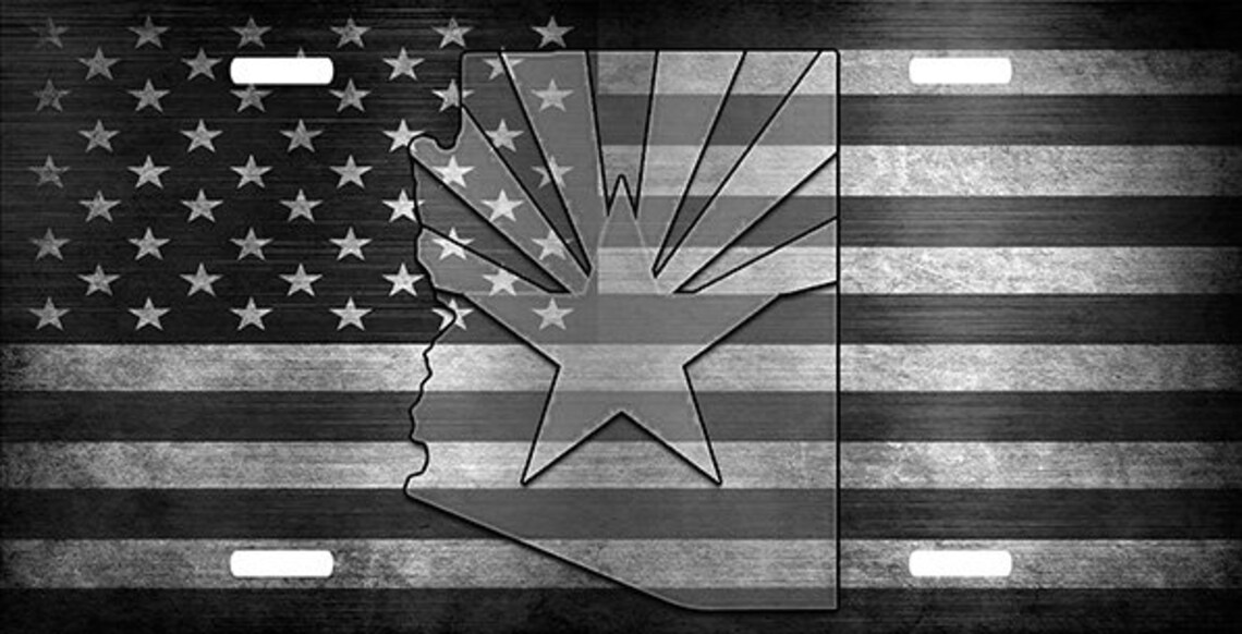 Arizona State Custom License Plate Custom Car Tag | Etsy