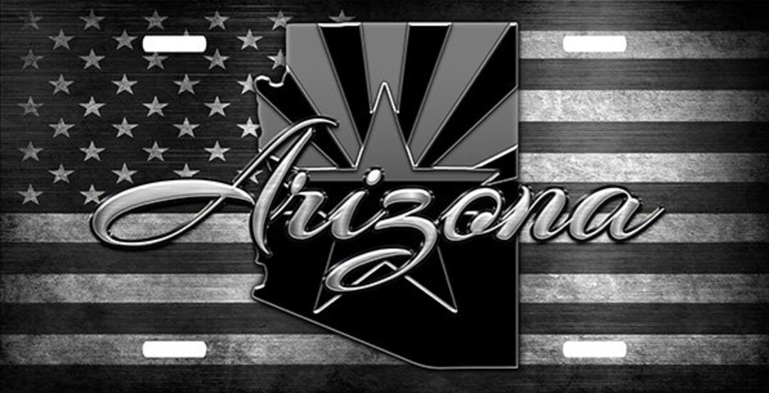 Arizona Custom License Plate Personalized License Plate - Etsy