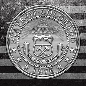 Colorado Custom License Plate Custom Car Tag Distressed | Etsy