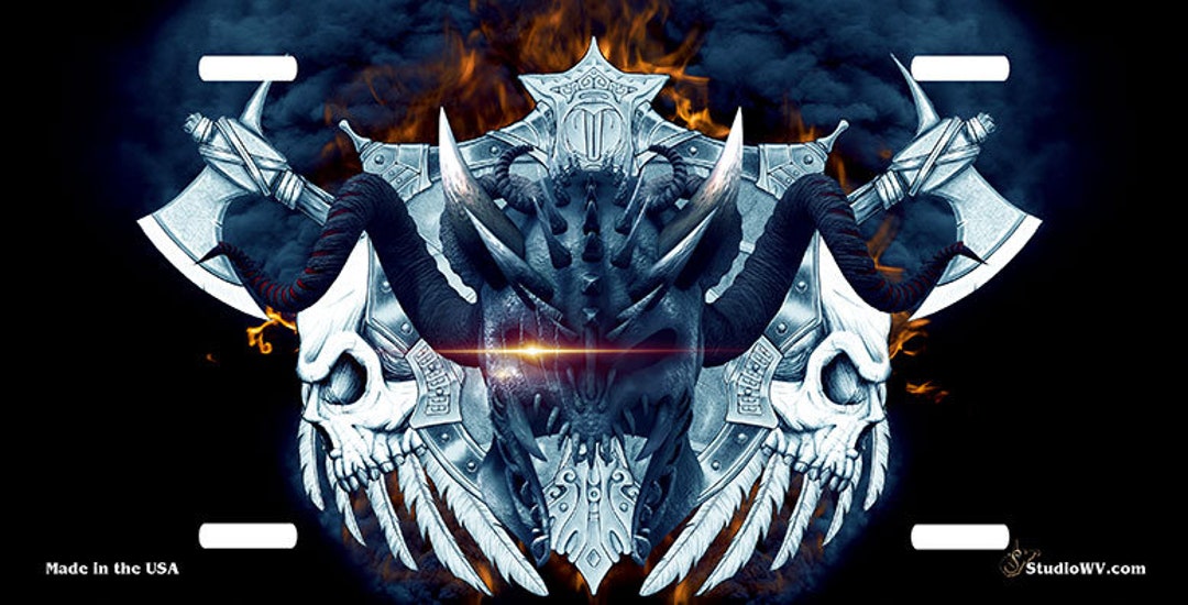 Vikings - Custom License Plate - Custom Car Tag - Viking License Plate ...