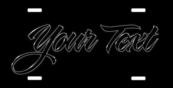 Custom License Plate Custom Car Tag Personalized License - Etsy