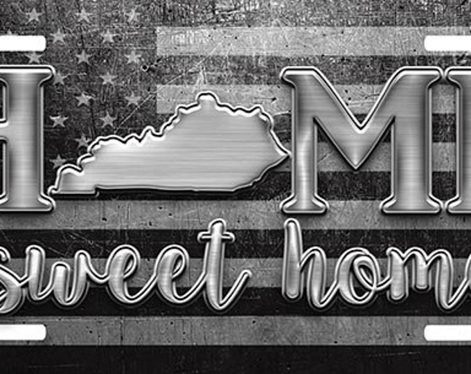 Georgia Custom License Plate Custom Car Tag Home Sweet - Etsy