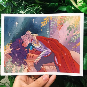 Catradora Sleeping Beauty Print she Ra and the Princesses of | Etsy