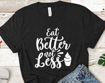Eat Healthy Shirt - Etsy