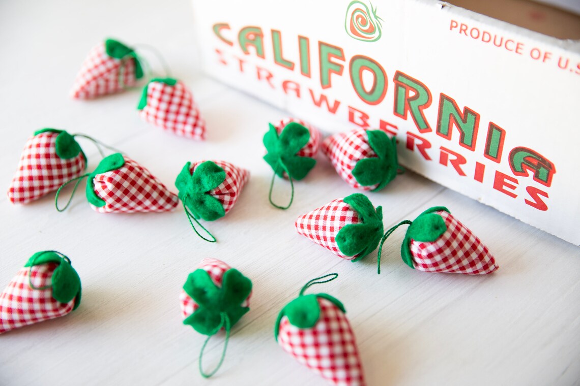 Strawberry Sewing Pattern PDF - Etsy