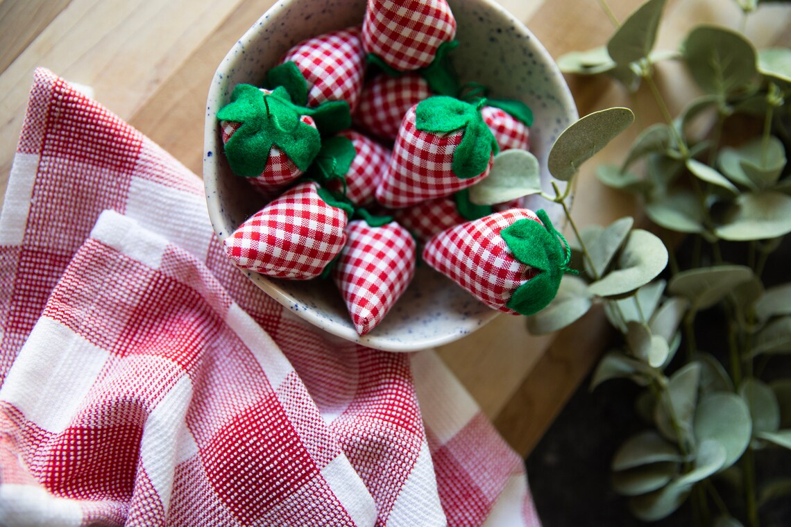 Strawberry Sewing Pattern PDF - Etsy