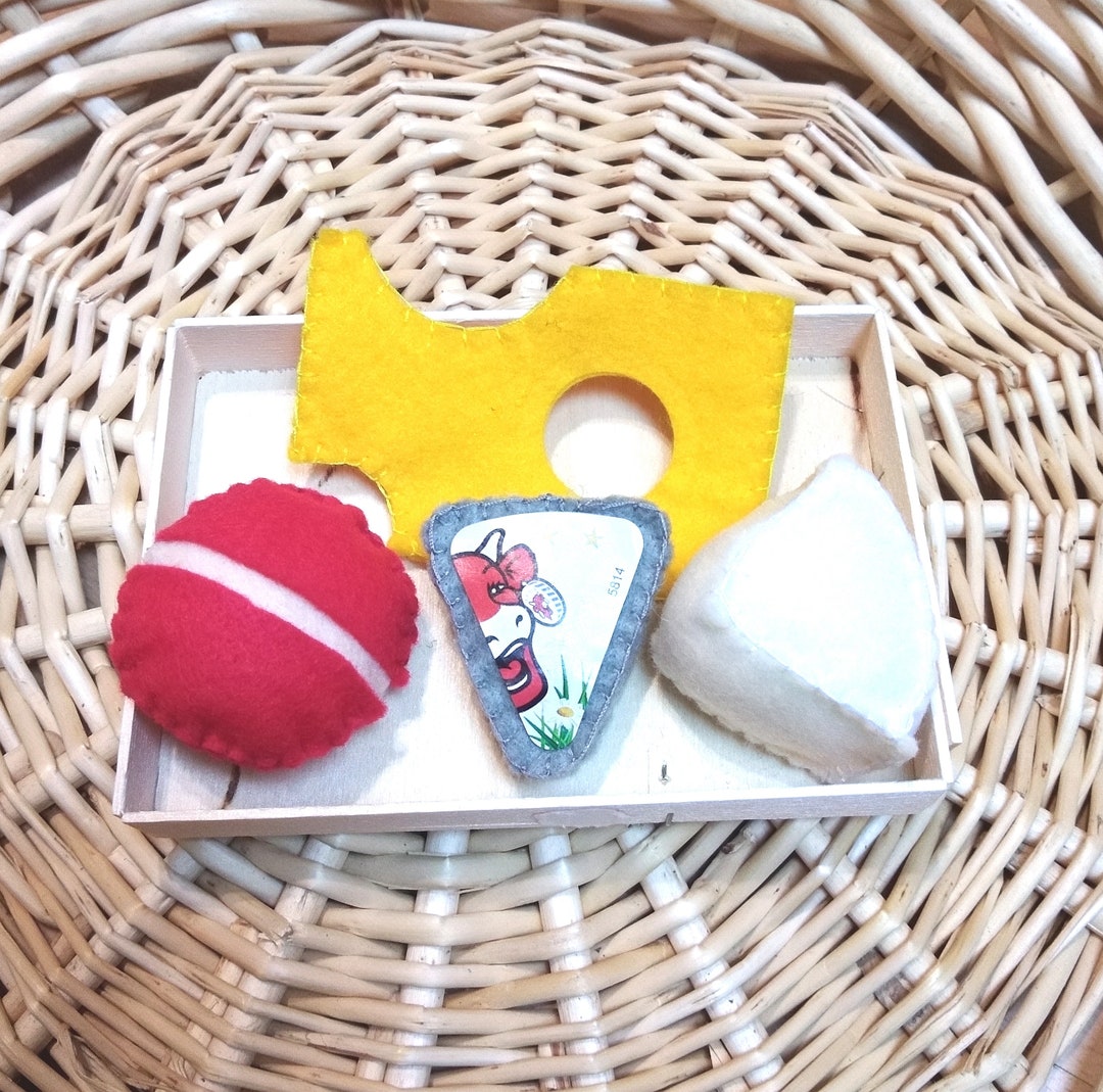 Felt Cheese Platter, Dinette, Market Food - Etsy