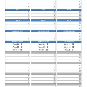 Classical Home Education Planner for CC Foundations - With Memory Work ...
