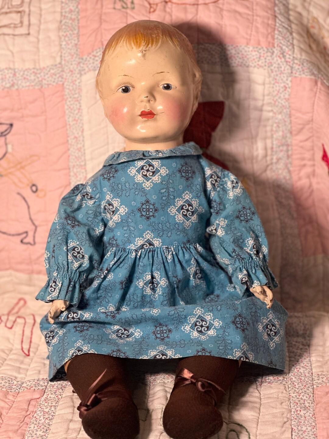 Antique Early Effanbee Composition Doll Over 100 Years Old 18” - Etsy