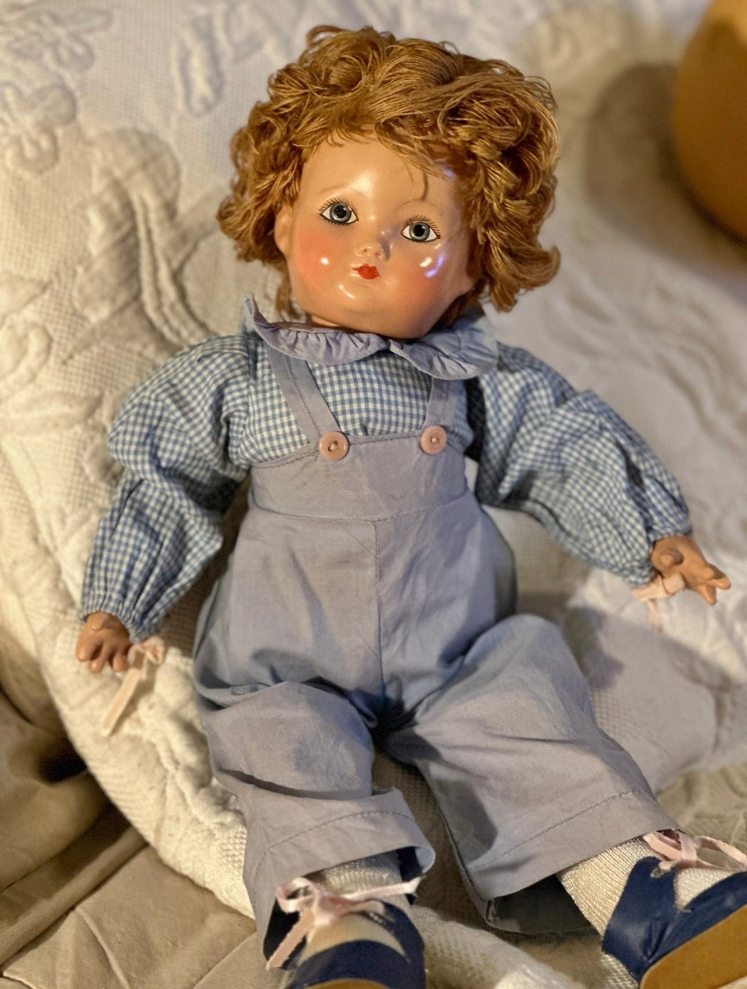 Vintage Effanbee Composition Doll brother Original Outfit 16 - Etsy