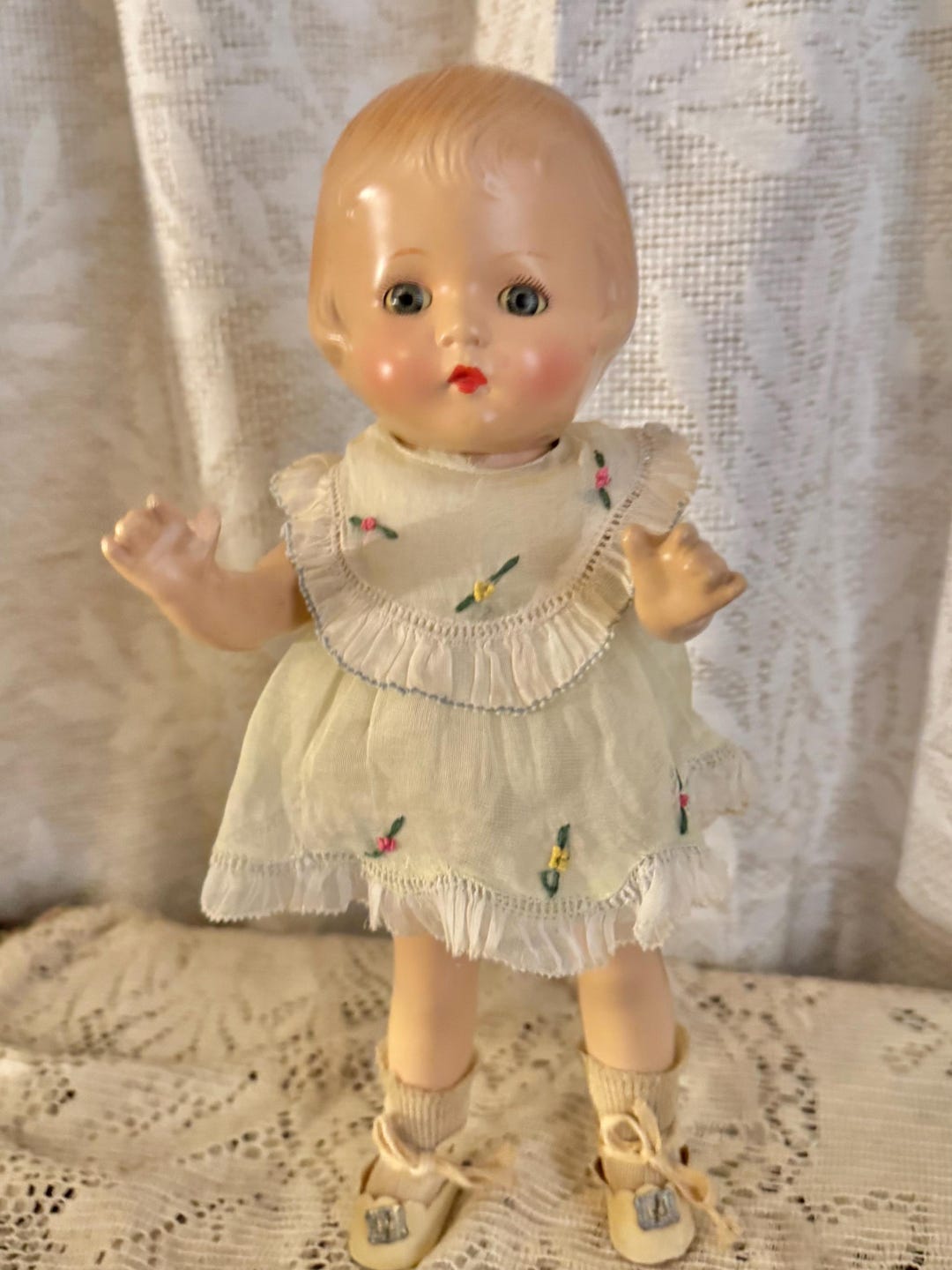 Vintage Composition All Original Doll Horsman’s “babs” 12” - Etsy
