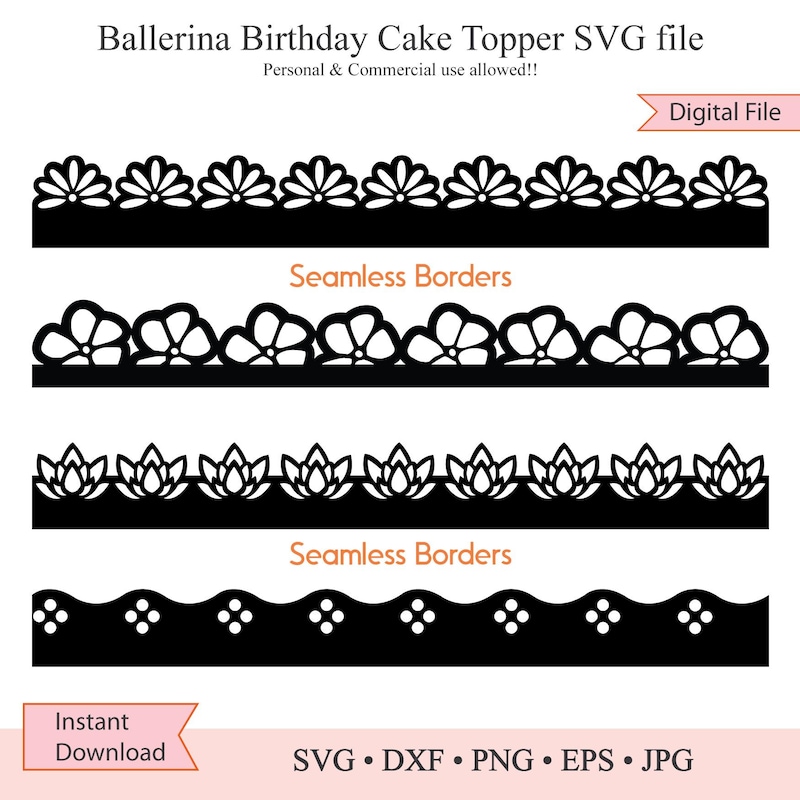 Svg Border - Etsy