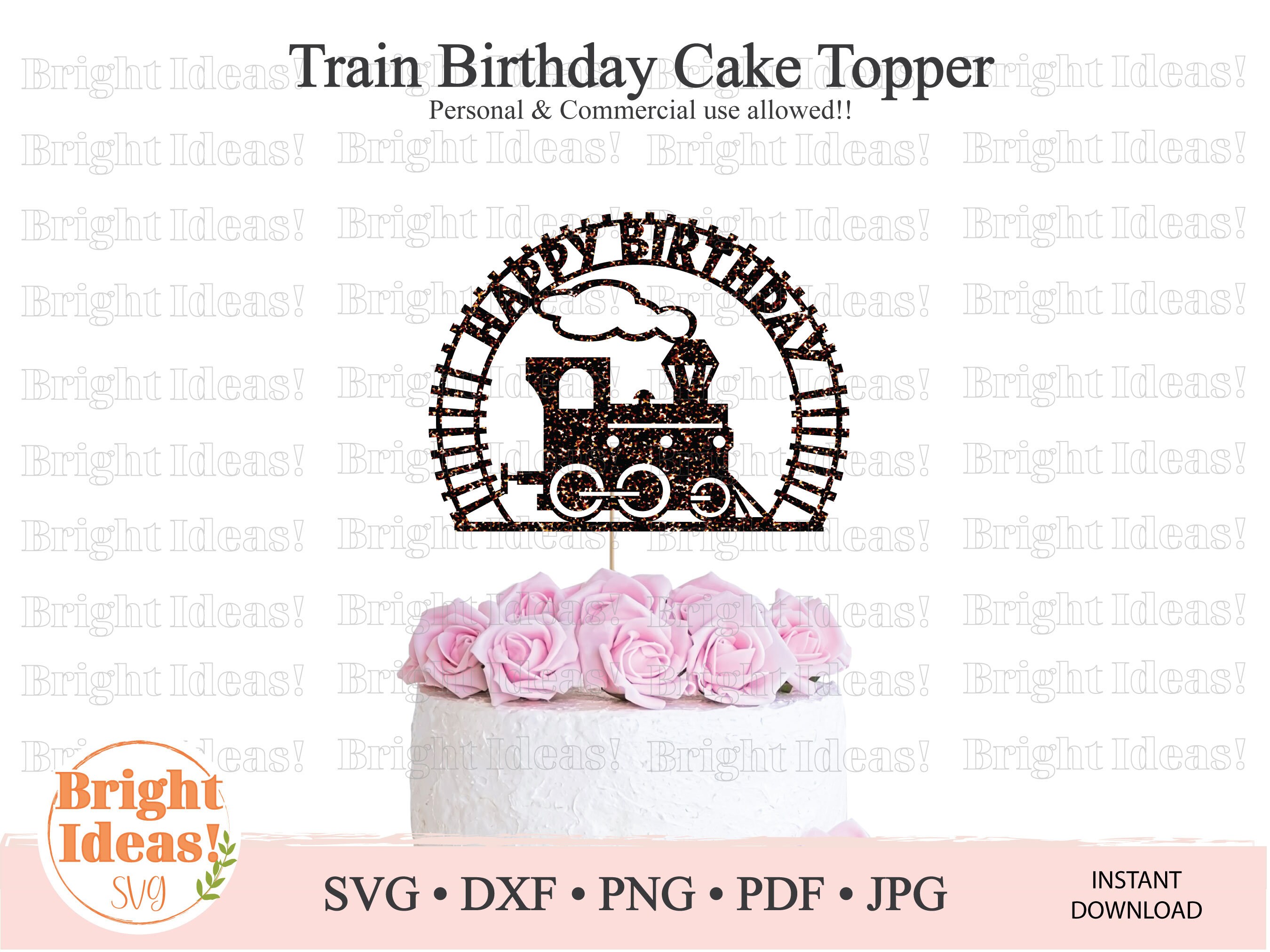 Train Birthday Cake Topper Boy Train Birthday Baby Birthday - Etsy Canada