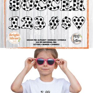 Soccer Alphabet Letters Number & Symbols PNG, Sports Alphabet Letters ...