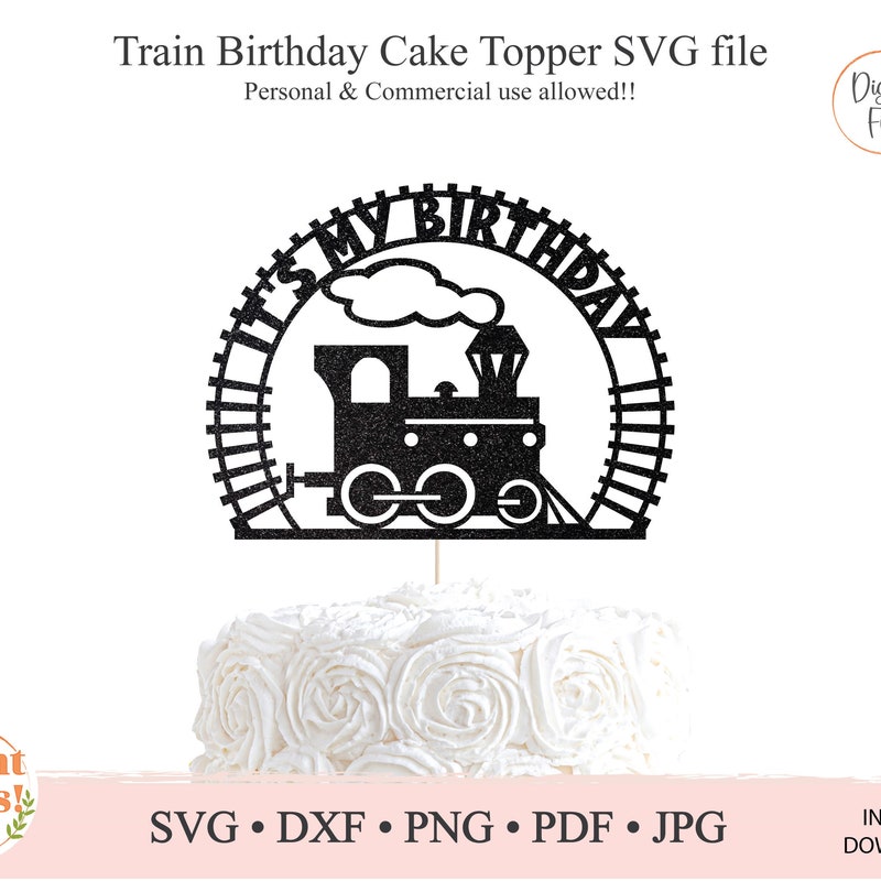 Train Birthday Cake - Etsy