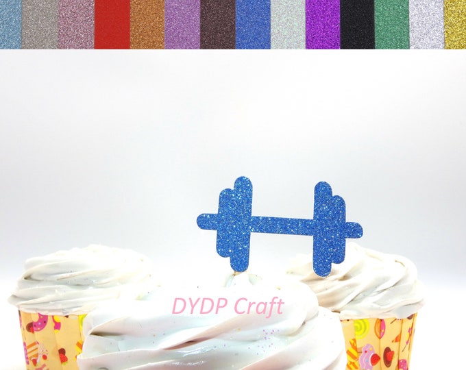 Custom Dumbbell Banner, Fitness Party Decor, Weightlifter Birthday ...