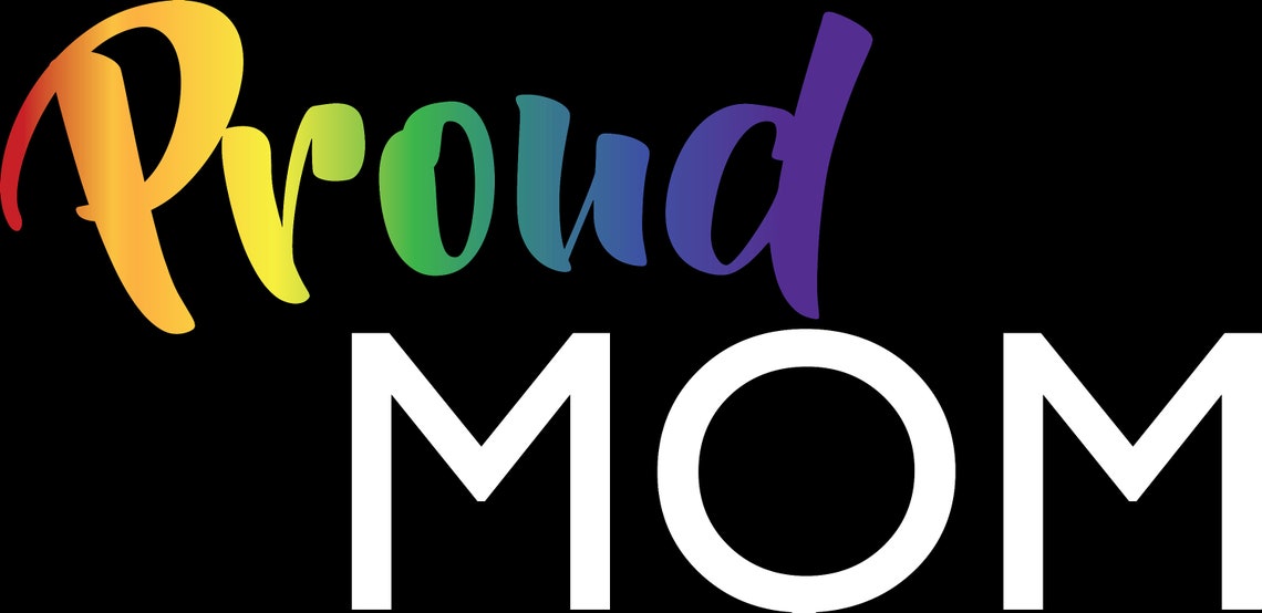Proud Mom Lgbt Pride T Shirt Pride Month Unisex Tee Gay Etsy